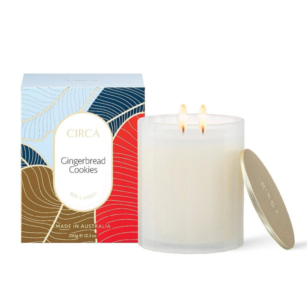 Circa Gingerbread Cookies 350g Candle – The Lemon House