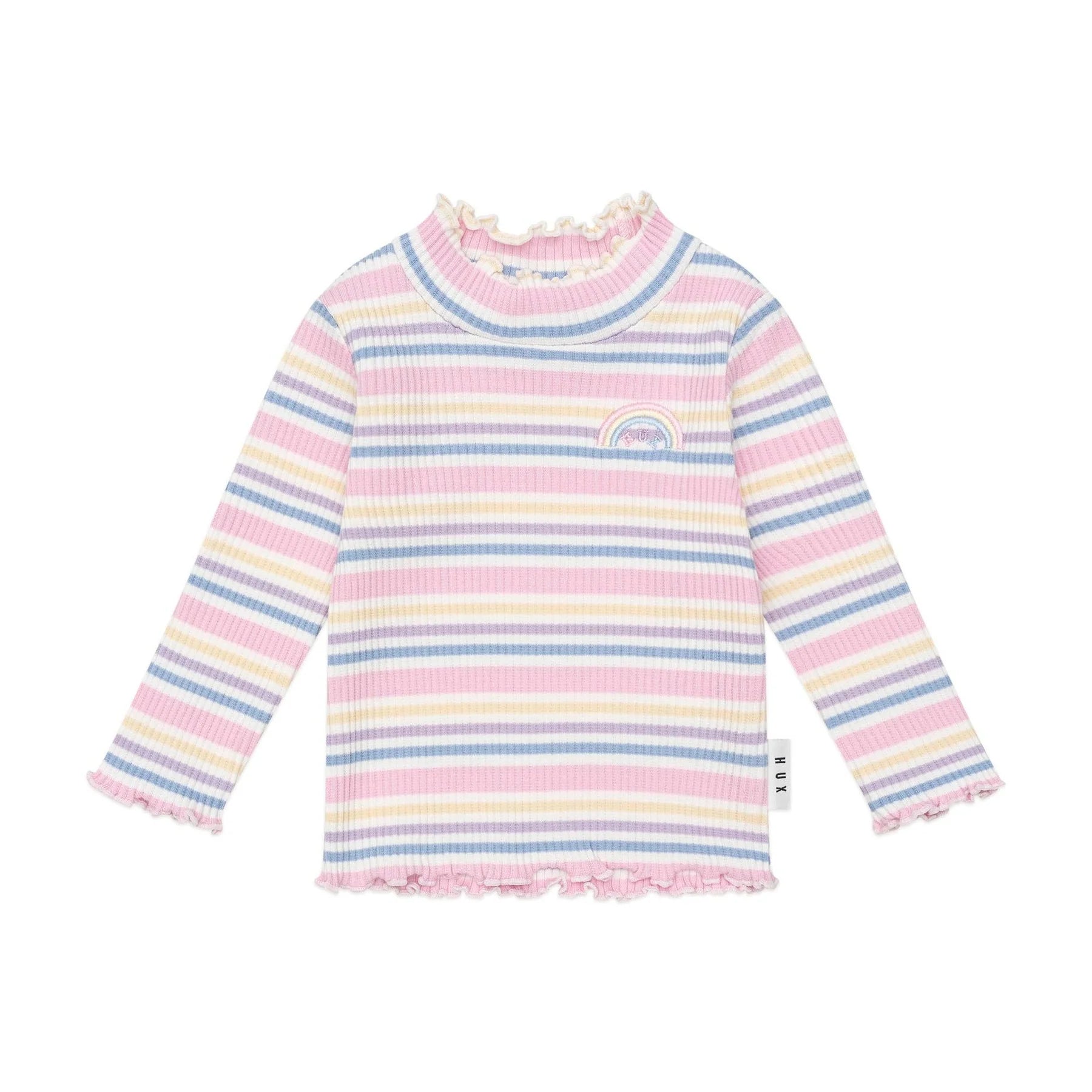 Rainbow Stripe Rib Skivvy – The Lemon House