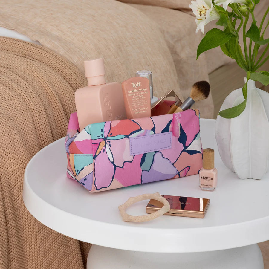 Box Travel Makeup Bag - Willow – The Lemon House