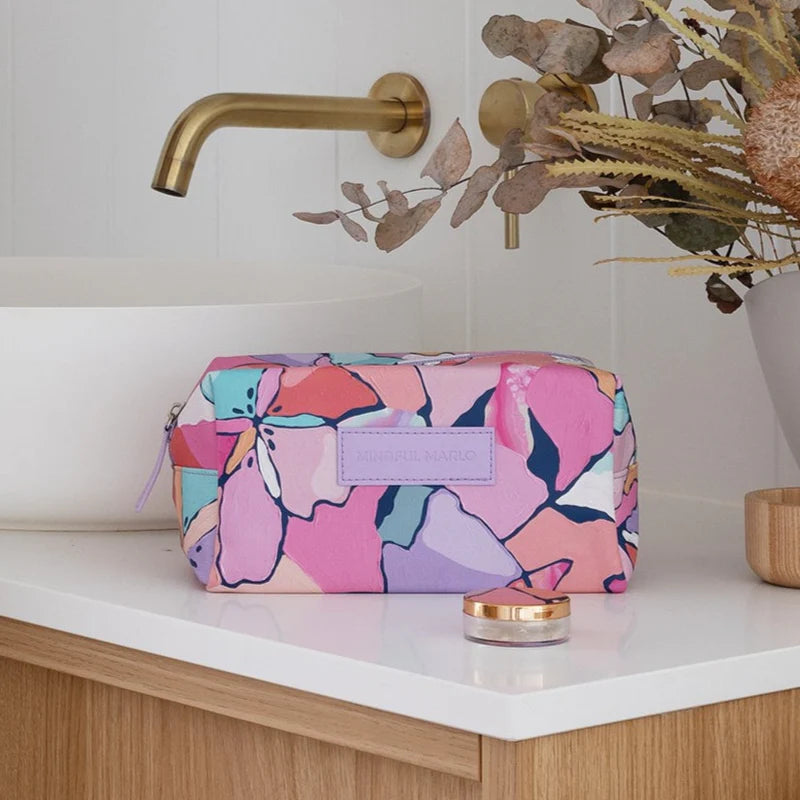 Box Travel Makeup Bag - Willow – The Lemon House