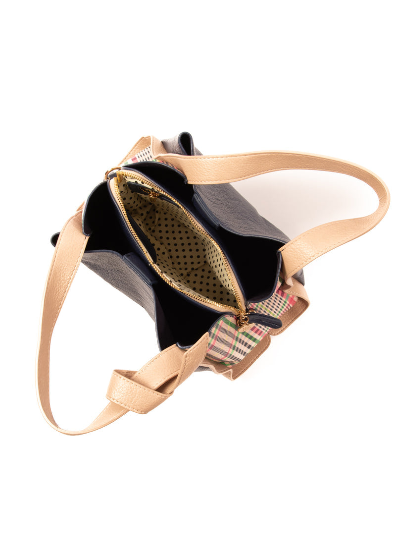 Liv & Milly Tanya - Navy Gingham – The Lemon House